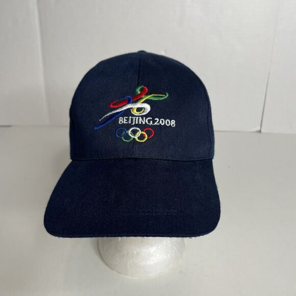 Unbranded | Accessories | Beijing Olympics Hat 208 Dark Blue Graphic ...